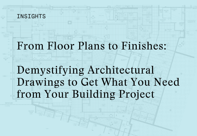 From Floor Plans to Finishes: Demystifying Architectural Drawings
