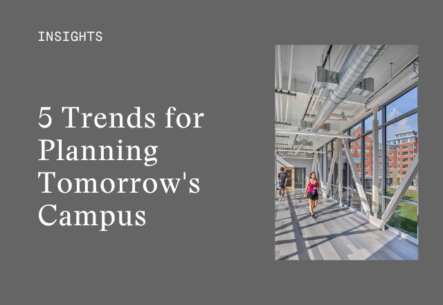 5 Trends for Planning Tomorrow's Campus | AE Works News